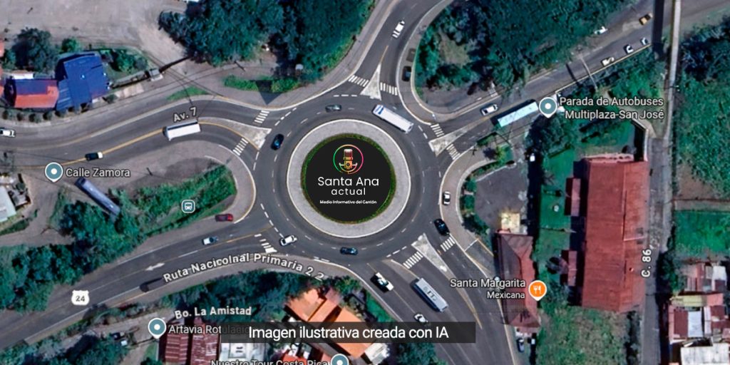 Tras años de gestiones, nueva rotonda en el cruce de Brasil y Piedades ...